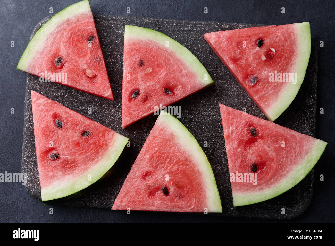 Top view fresh sliced hi-res stock photography and images - Alamy
