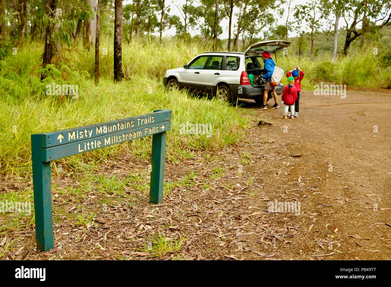 Millstream falls national park, Atherton Tablelands, QLD, Australia ...