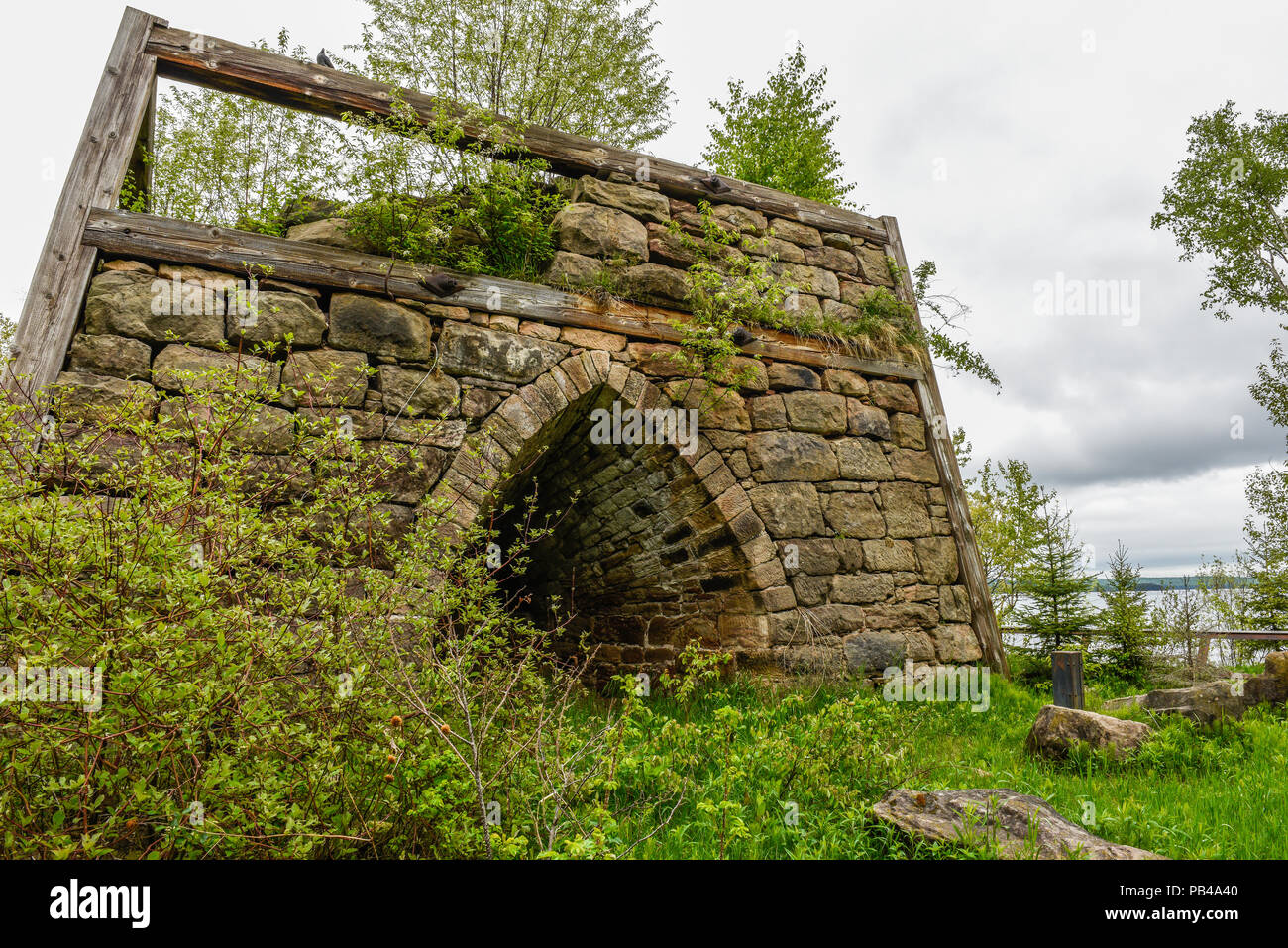 Blast furnace smelting iron ore hi-res stock photography and images - Alamy