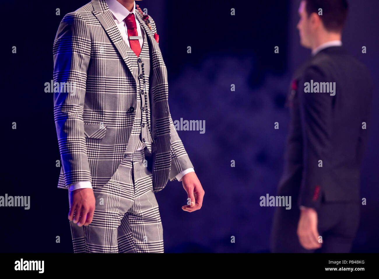 Male Runway Models Suits