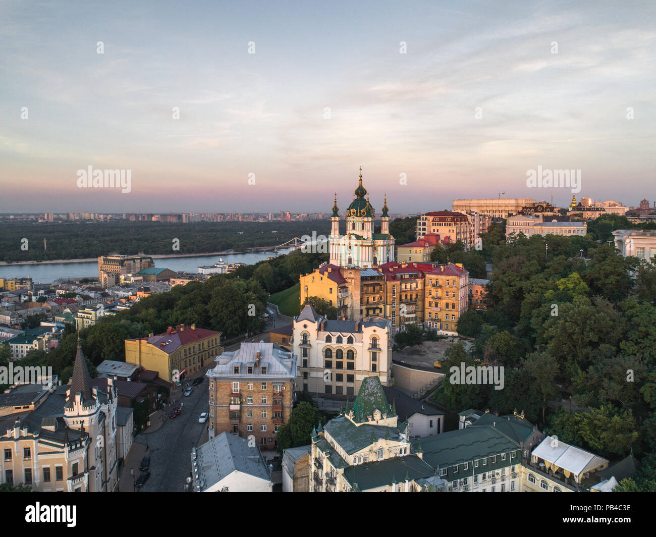 Left bank districts of kyiv hi-res stock photography and images - Alamy