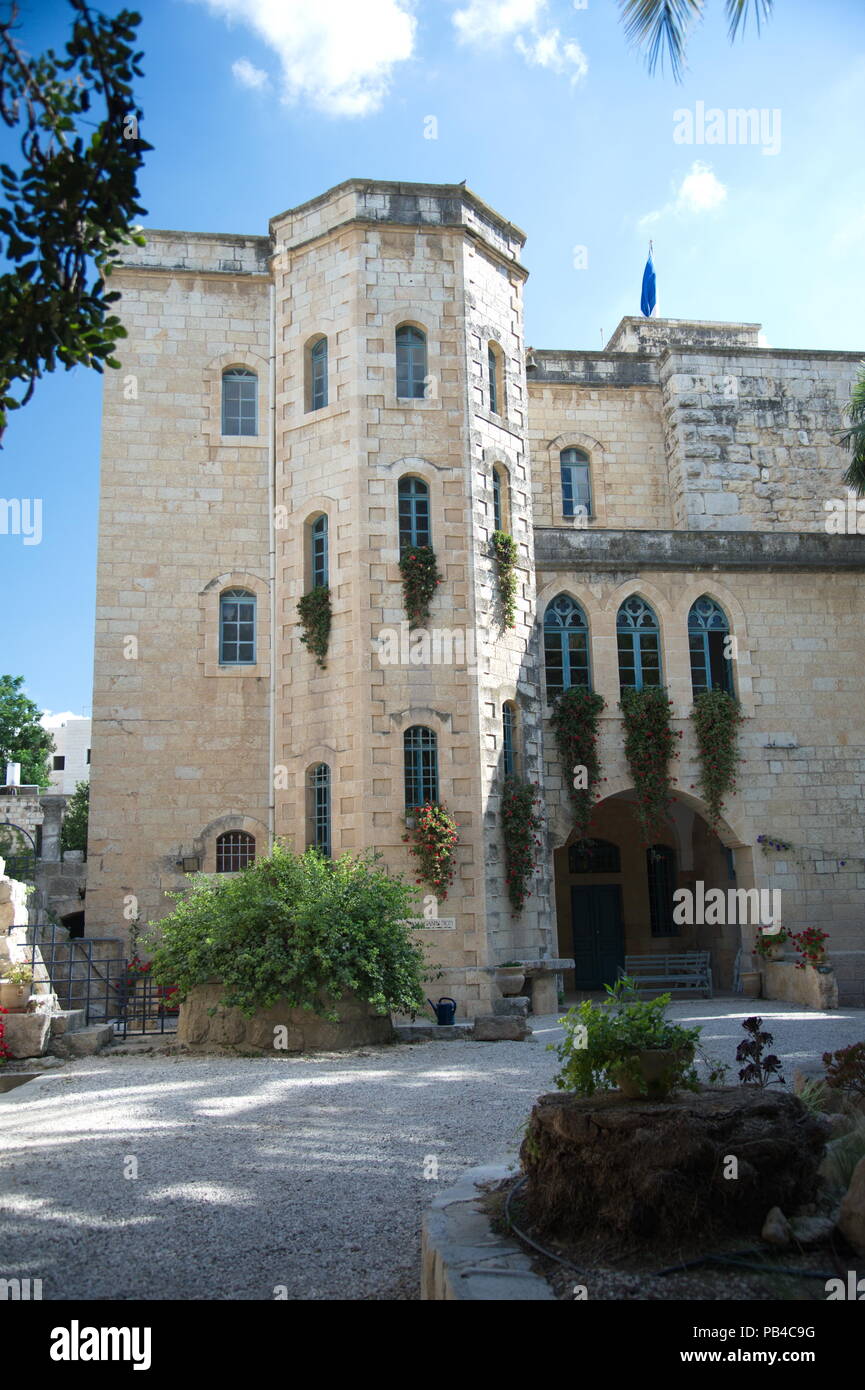 The Benedictine monastery in Abu Ghosh, named St Mary of the ...
