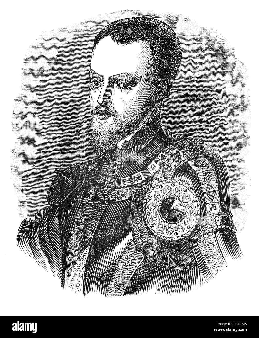 Portrait of Philip II (1527-1598), King of Spain, Portugal, Naples ...