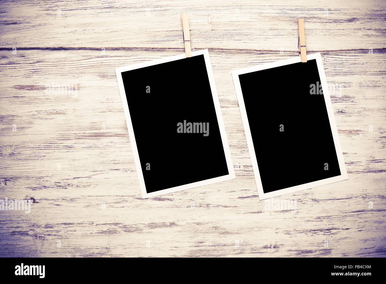 Black photo frame Stock Photo - Alamy