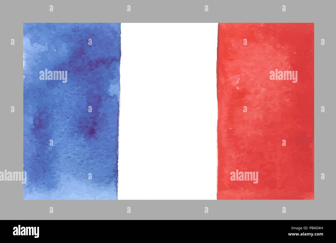 France watercolor Stock Vector Images - Alamy