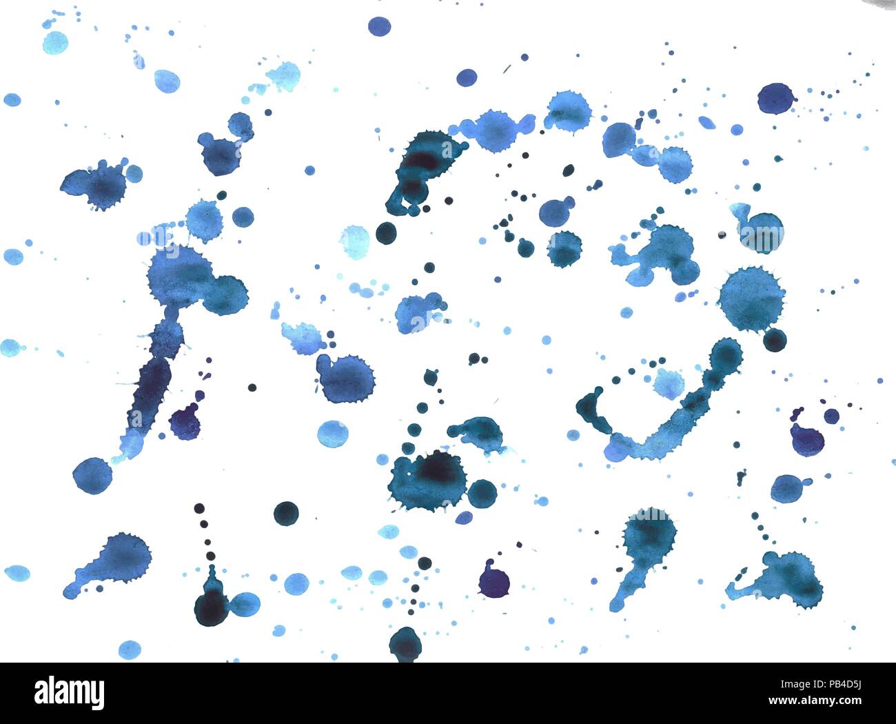 Vector Ink Blobs Stock Vector Image And Art Alamy 4069