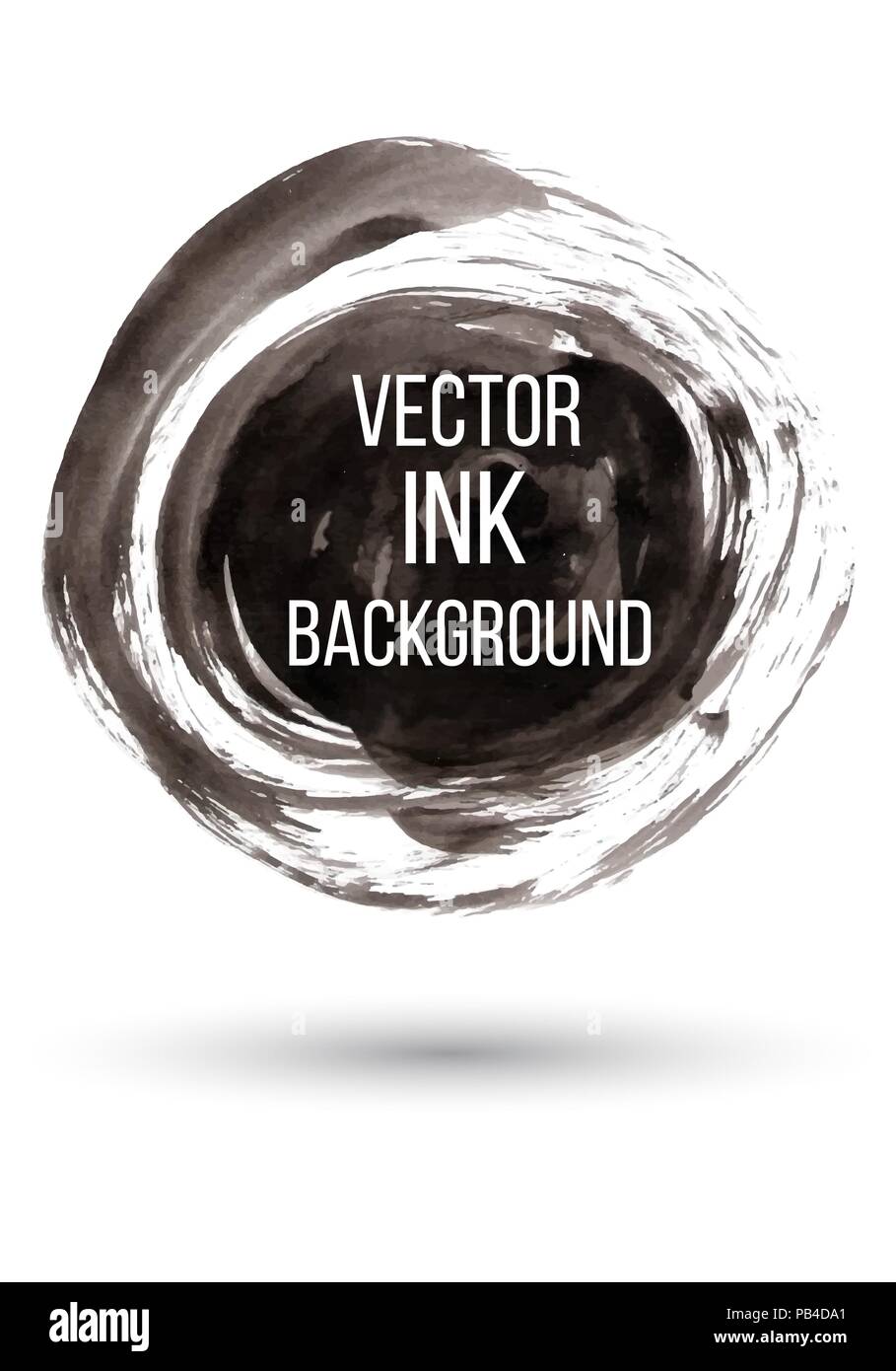 Vector Ink Circle Background Stock Vector Image & Art - Alamy