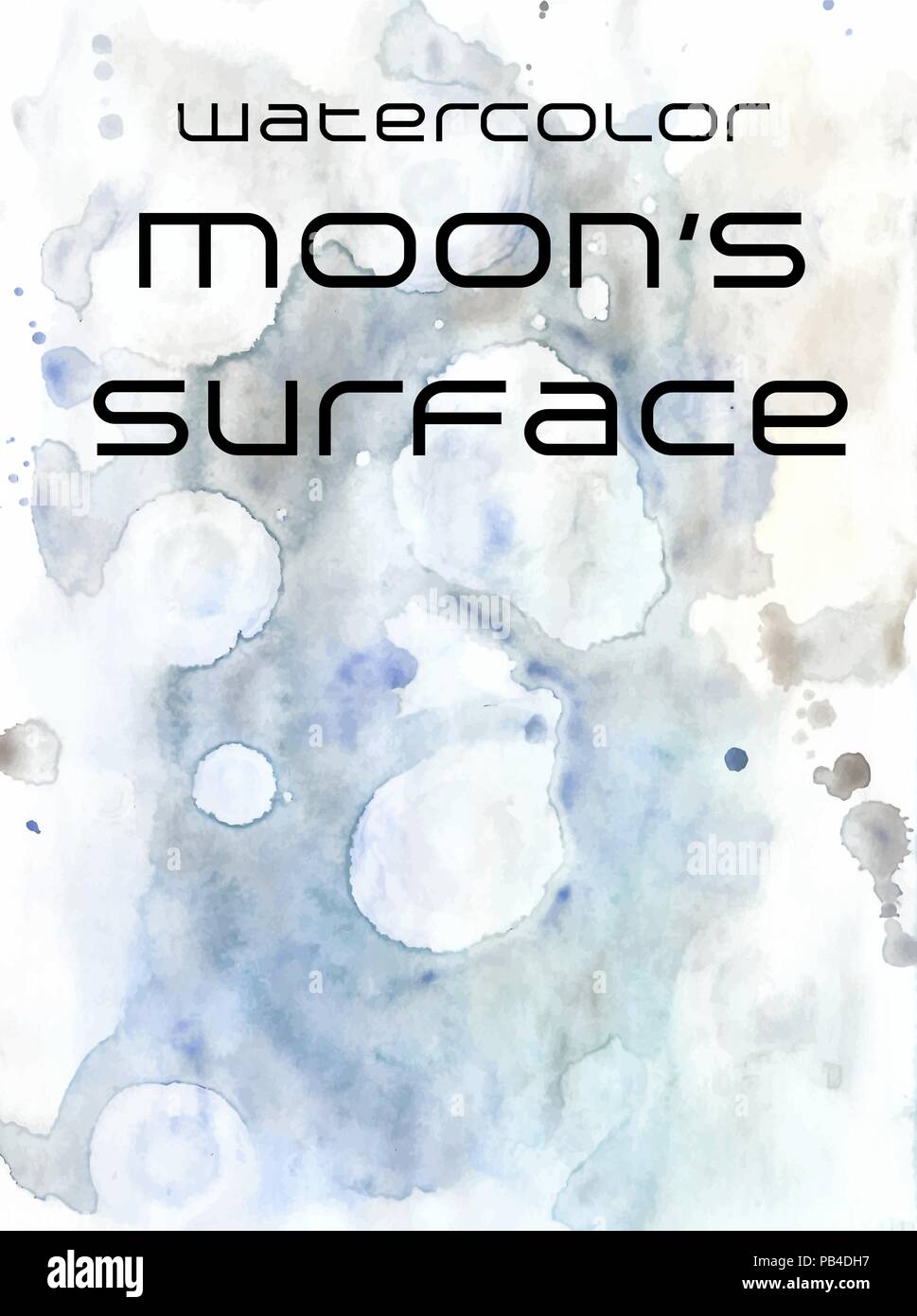 Moon surface Stock Vector Images - Alamy