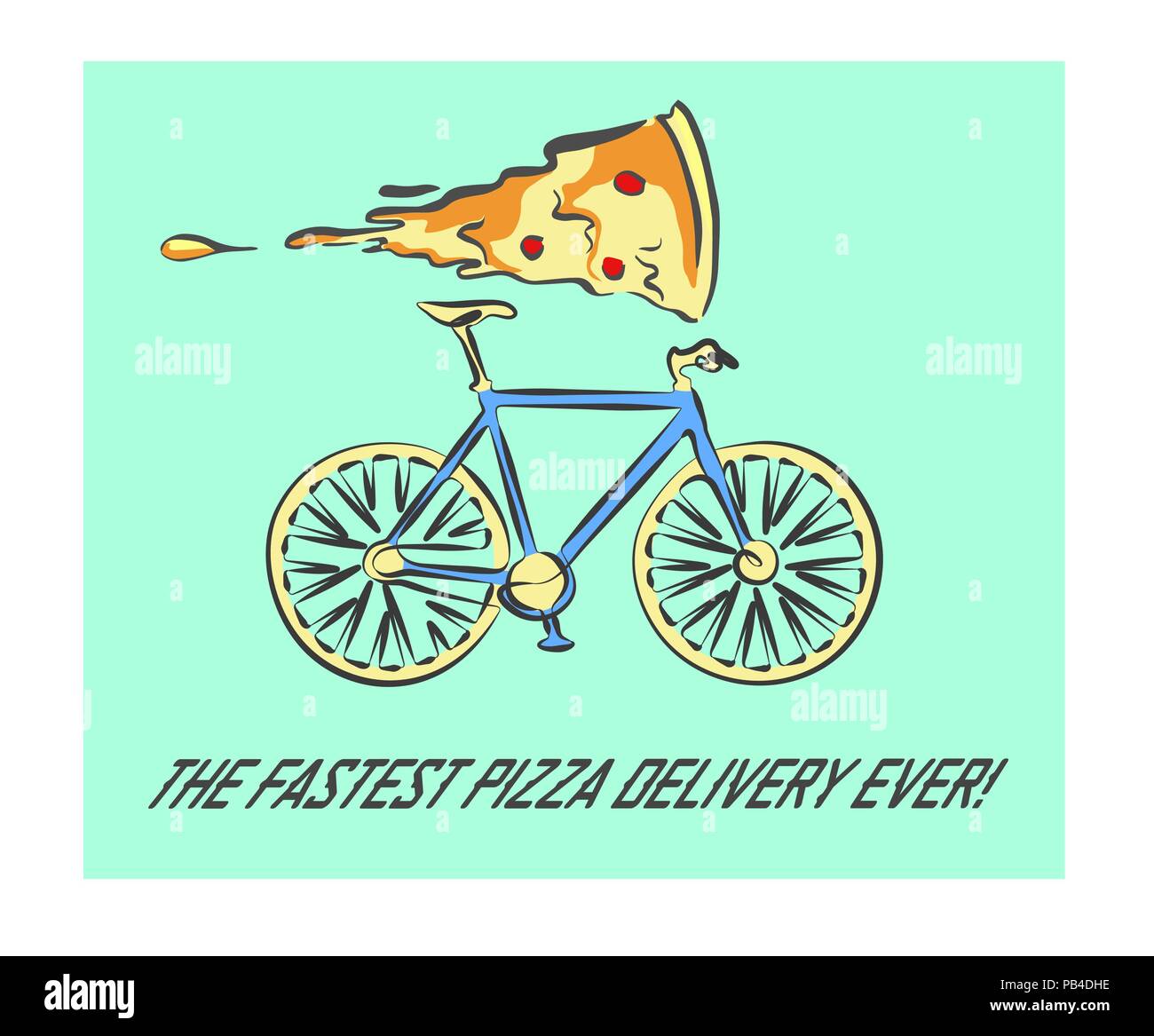 Healthy food delivery background Stock Vector Images - Alamy