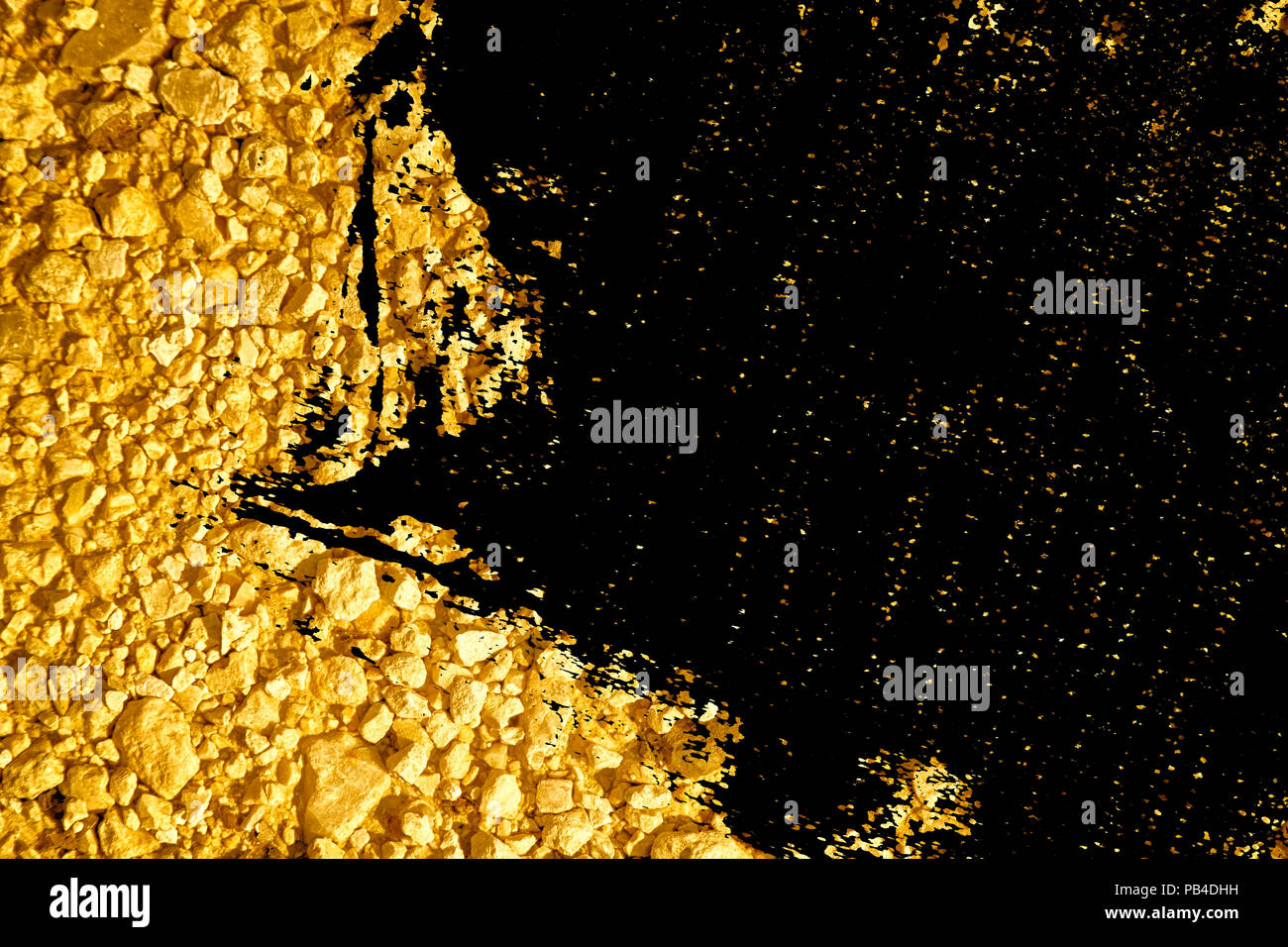 Grunge Ultra yellow Ground texture, sand surface, stone background ...