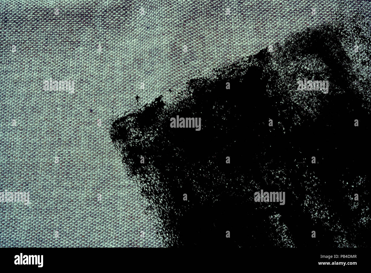 Grunge dirty Linen fabric surface for mock-up or designer use, swatch ...