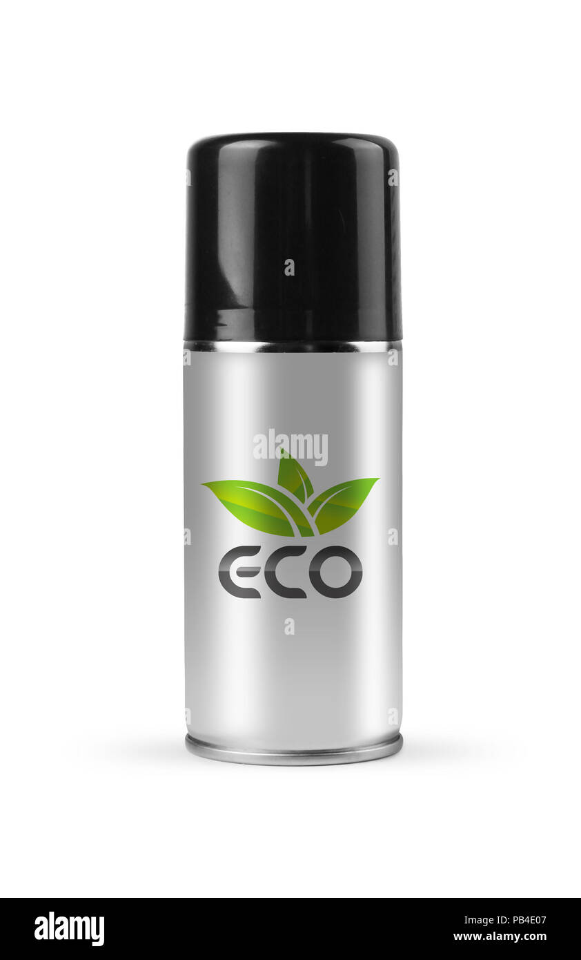 Eco spray with clipping path Stock Photo - Alamy