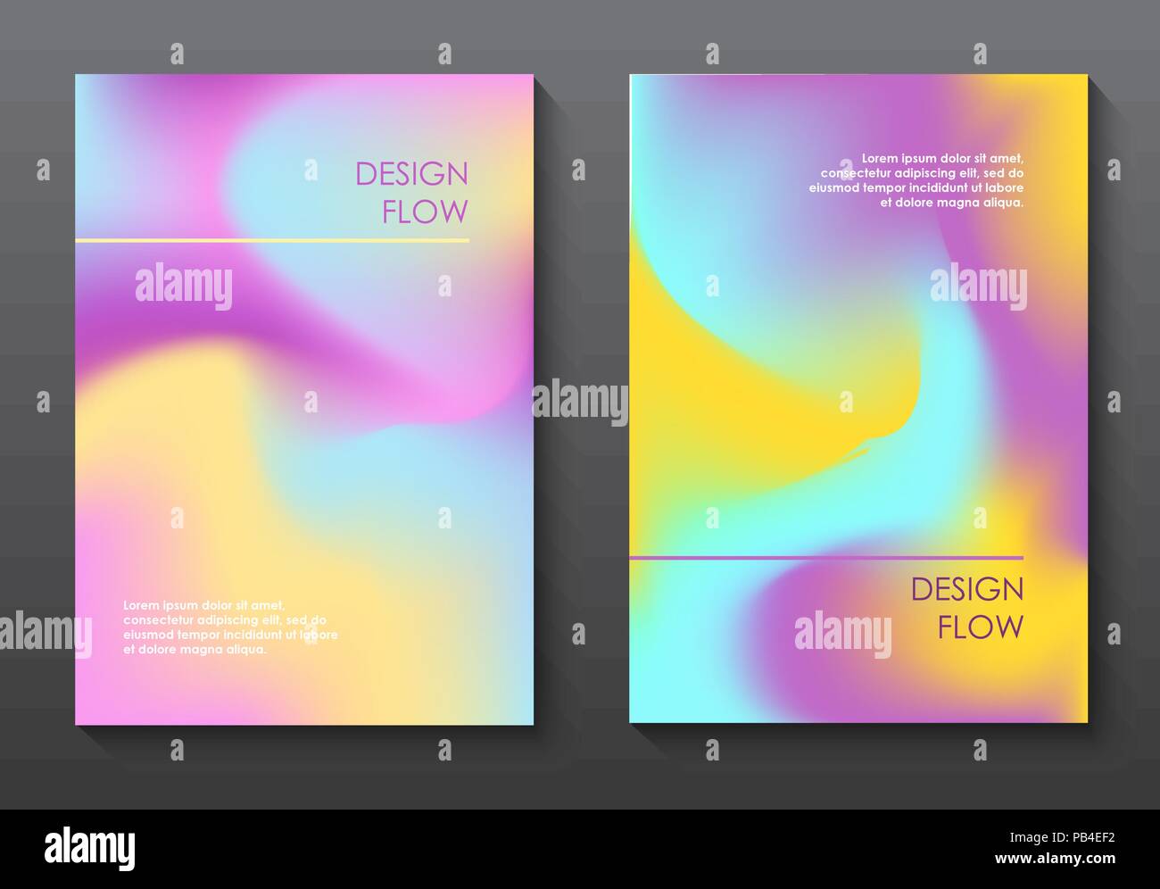 Flow design vector covers Stock Vector Image & Art - Alamy