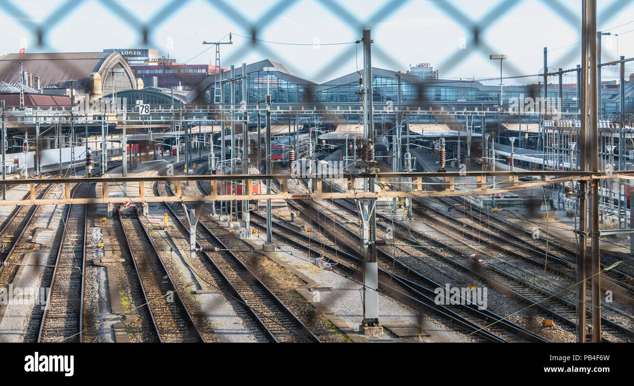 Basel sbb railway station hi-res stock photography and images - Alamy