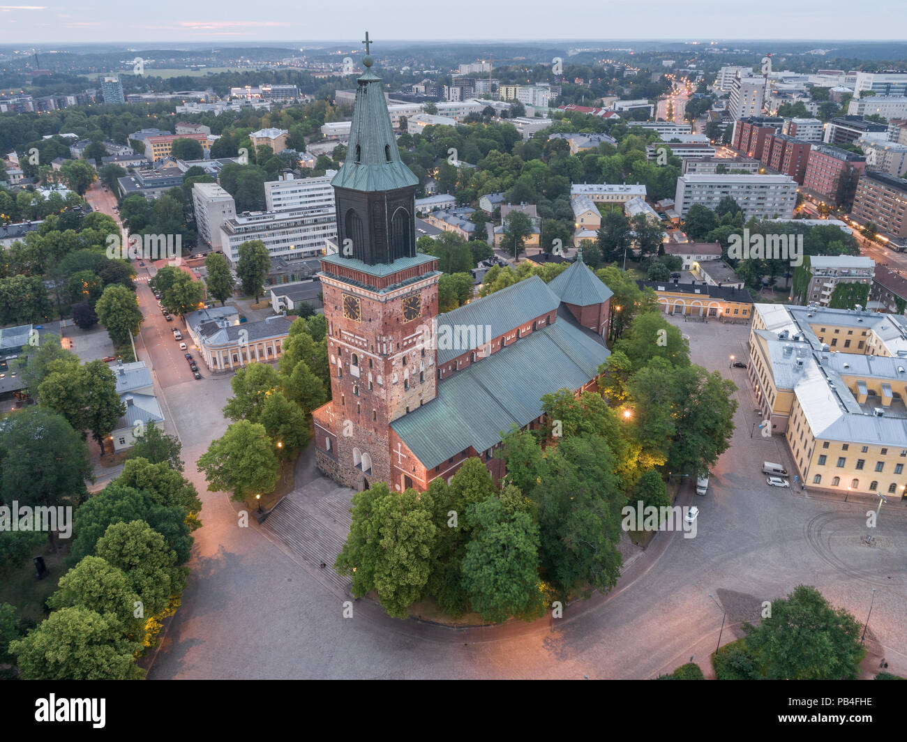 Tower turku cathedral hi-res stock photography and images - Alamy