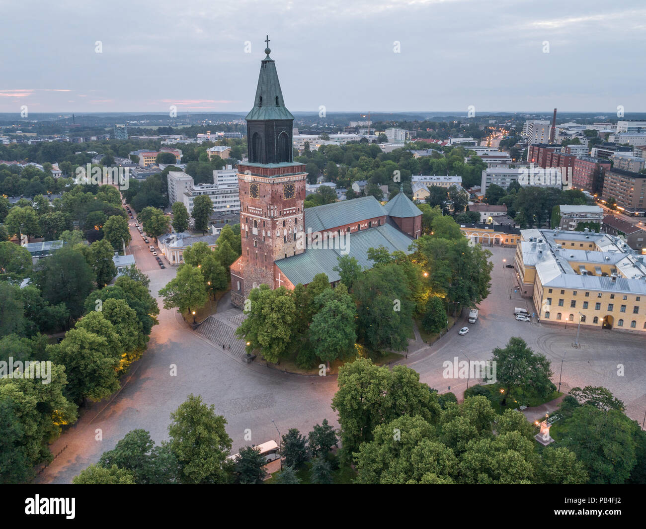 Tower turku cathedral hi-res stock photography and images - Alamy