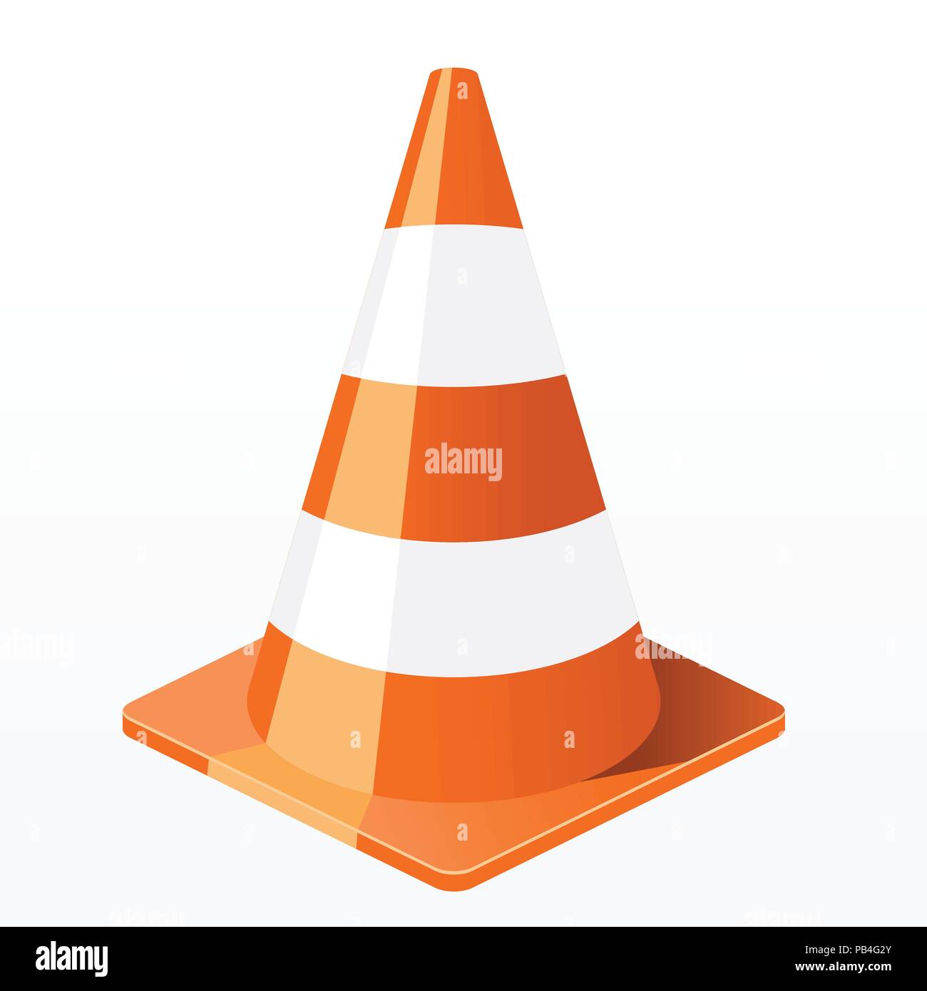 Construction Cone Icon Vector
