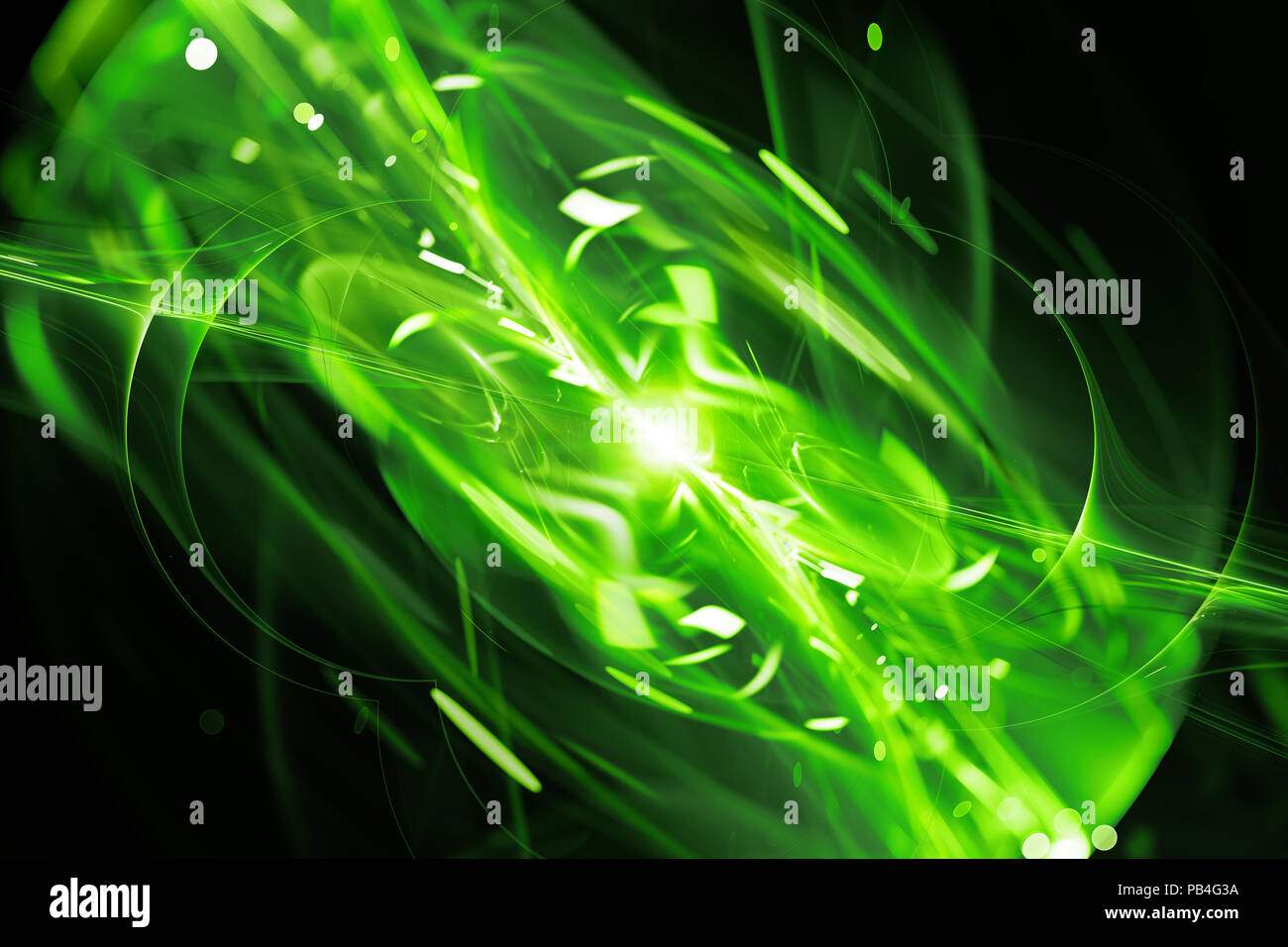 Nuclear green abstract background hi-res stock photography and images - Alamy