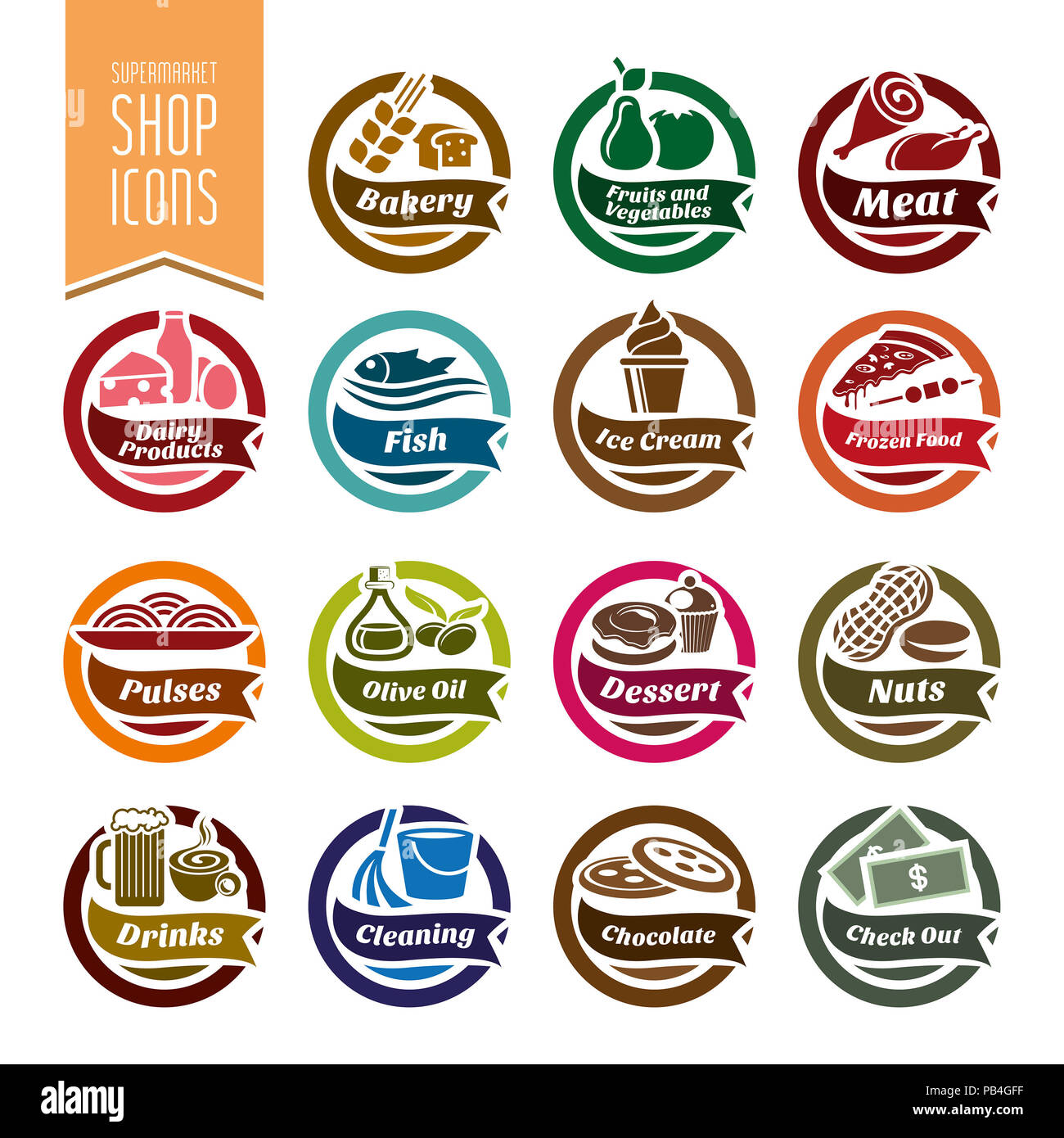 Supermarket sweets Cut Out Stock Images & Pictures - Alamy