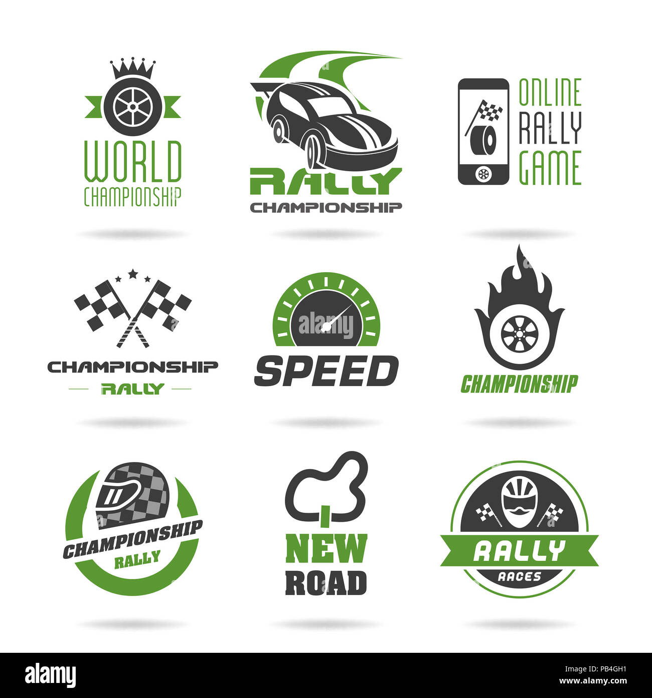 Rally icon hi-res stock photography and images - Alamy