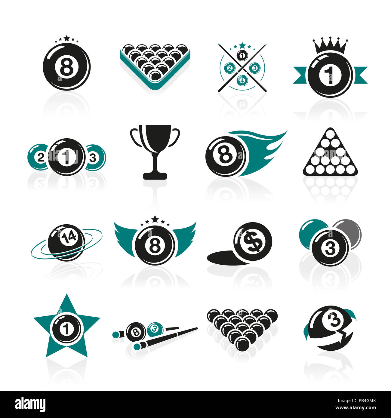 Vintage billiards Cut Out Stock Images & Pictures - Alamy