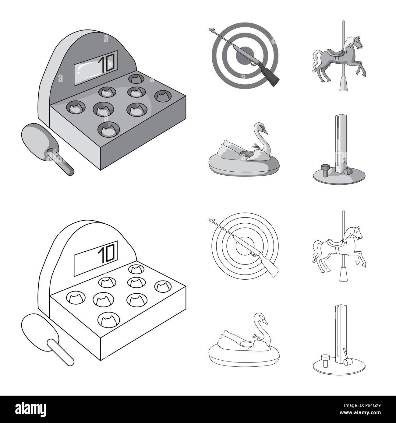 Gun in park Cut Out Stock Images & Pictures - Alamy