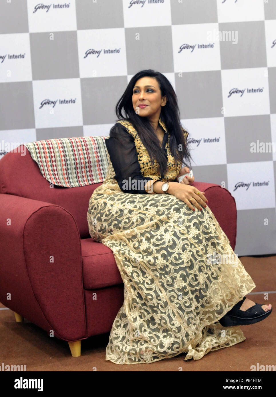 Kolkata India 25th July 2018 Bengali Actress Rituparna Sengupta At