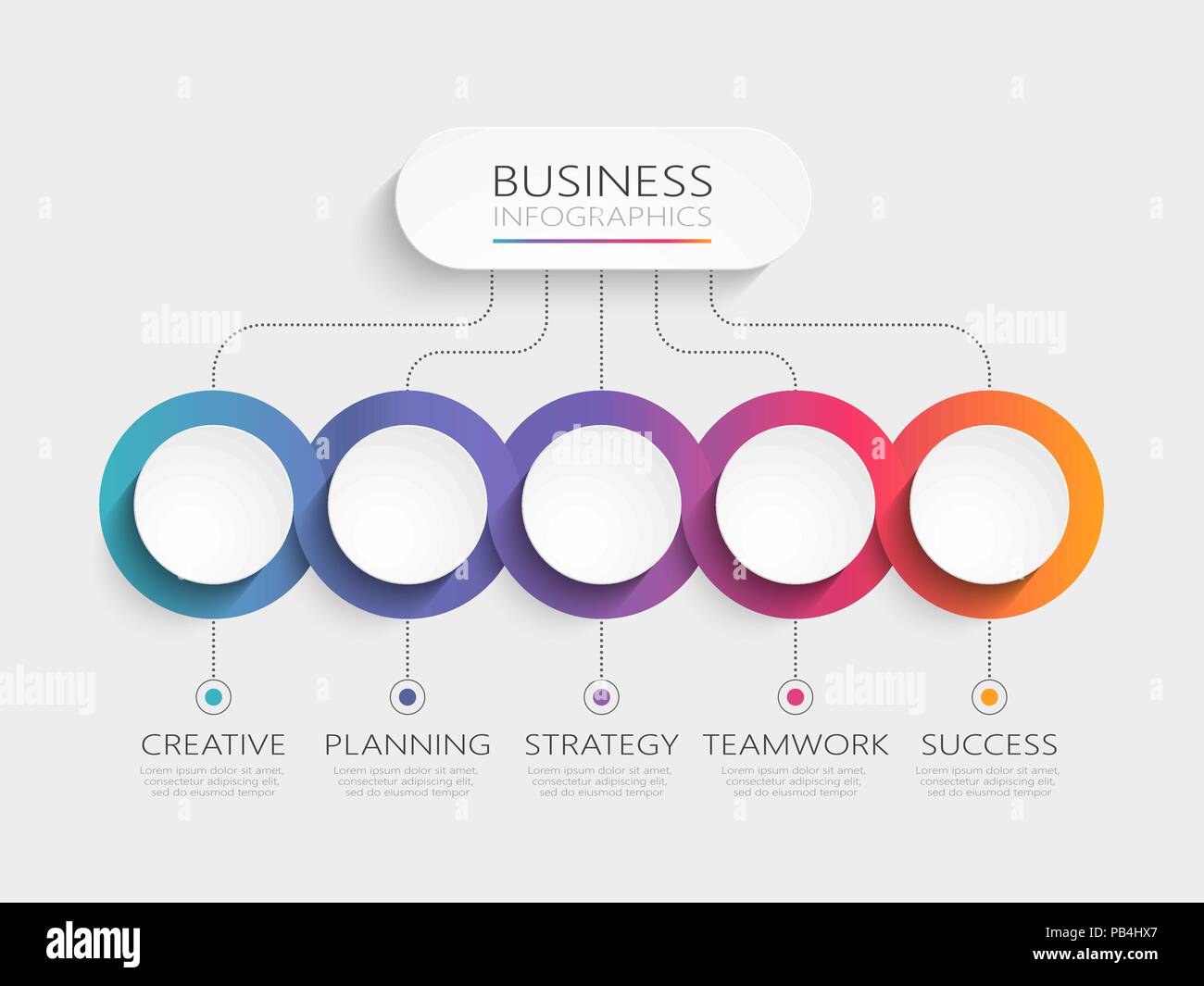 Infographic Design Eps Poster Vector Infographic Design Business