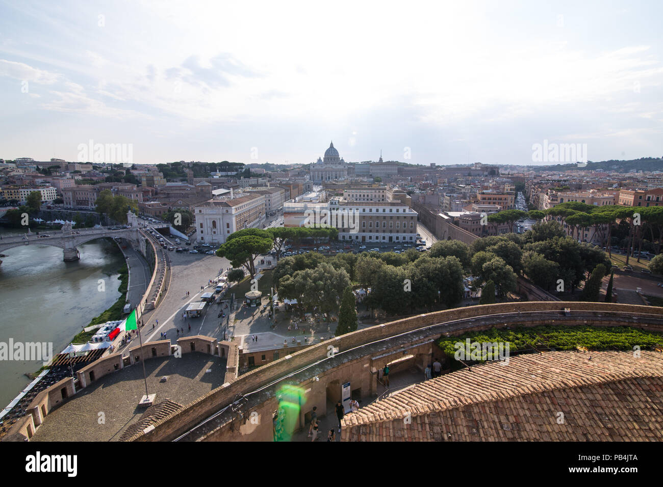 Inside view of castel santangelo hi-res stock photography and images ...