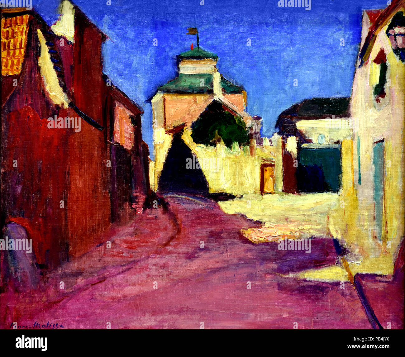 Street in Arceuil 1903 Henri Matisse France French Painter Stock Photo ...