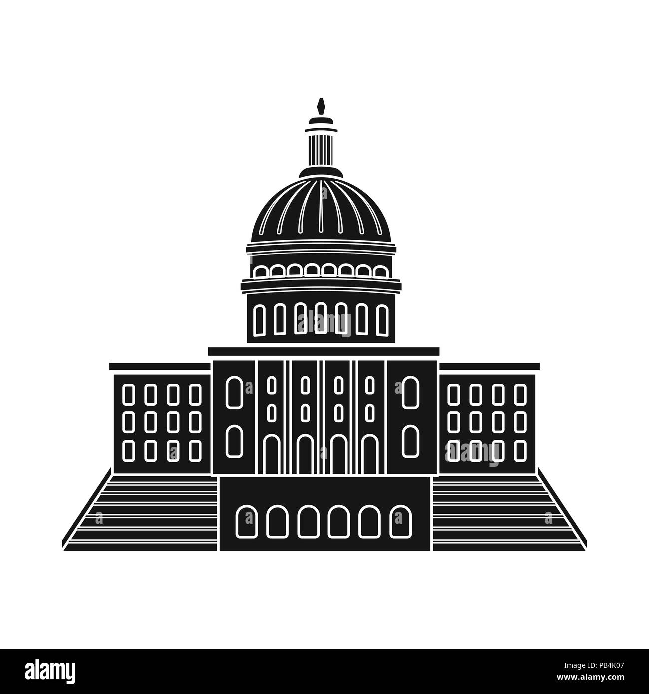 Sights of different countries cartoon icons in set collection for ...