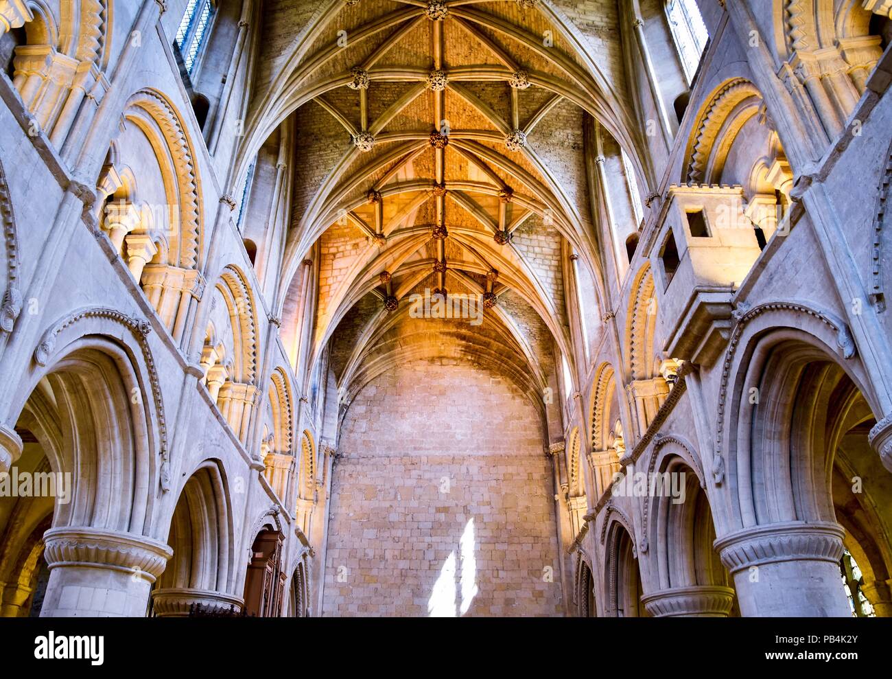 Malmesbury abbey watching loft hi-res stock photography and images - Alamy