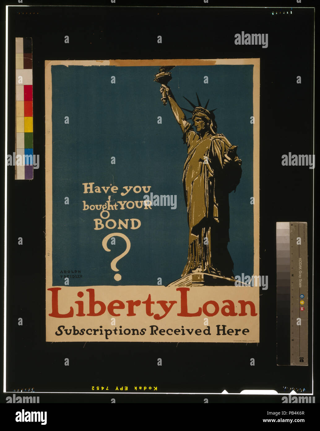 Have you bought your bond? Liberty Loan - Subscriptions received here ...