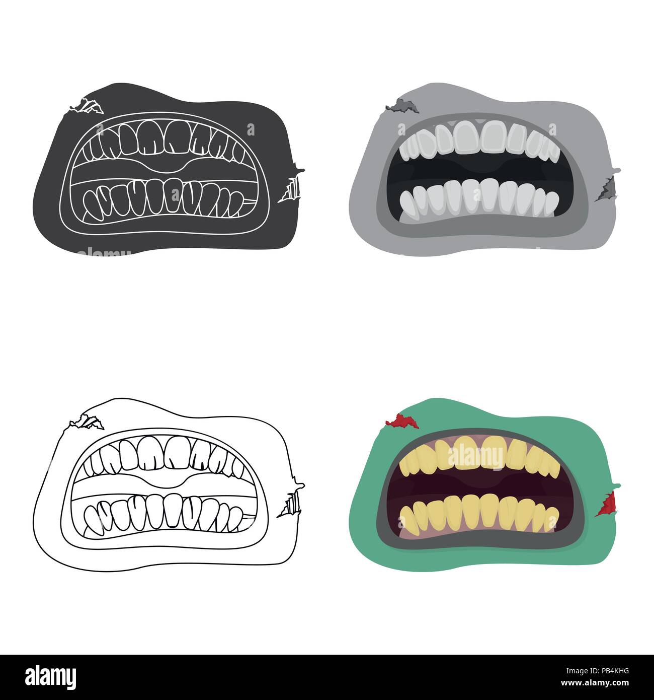 Root, single icon in cartoon style.Root, vector symbol stock ...