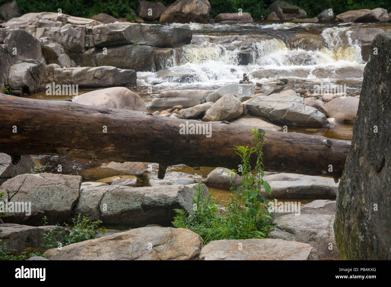 Rapids of fresh water from recent storms creates a view that’s majestic ...