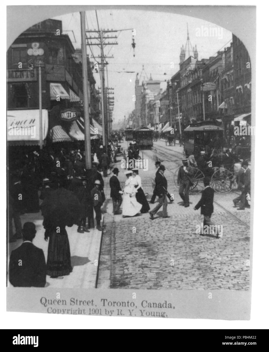 Canada toronto 1900s Black and White Stock Photos & Images - Alamy
