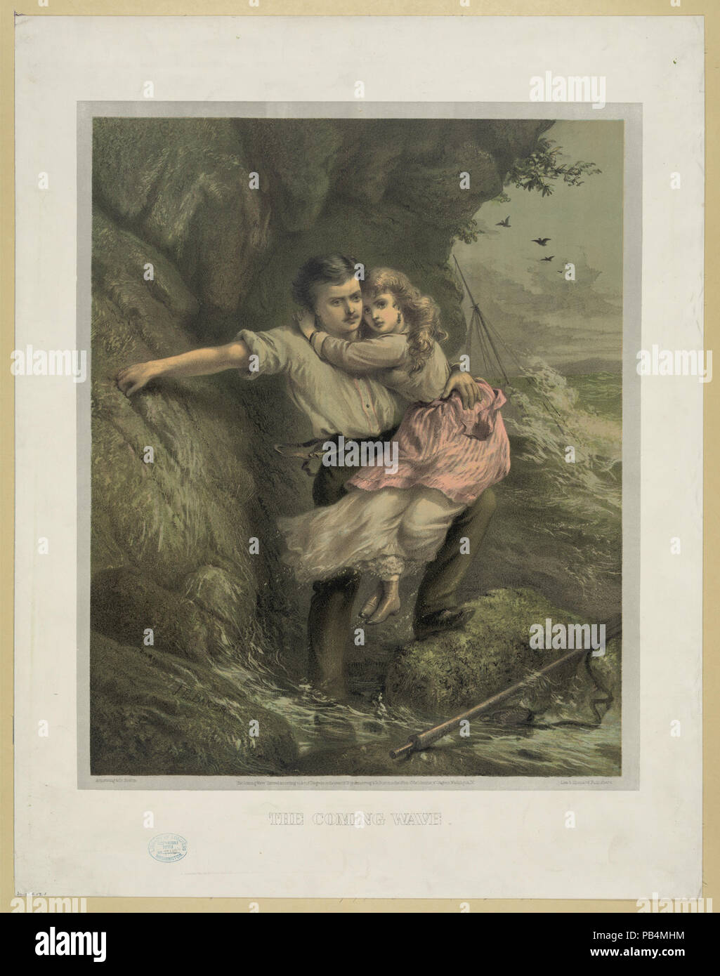 Wave depiction hi-res stock photography and images - Alamy