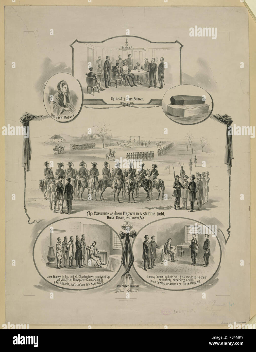 Abolitionist john brown portrait hi-res stock photography and images ...