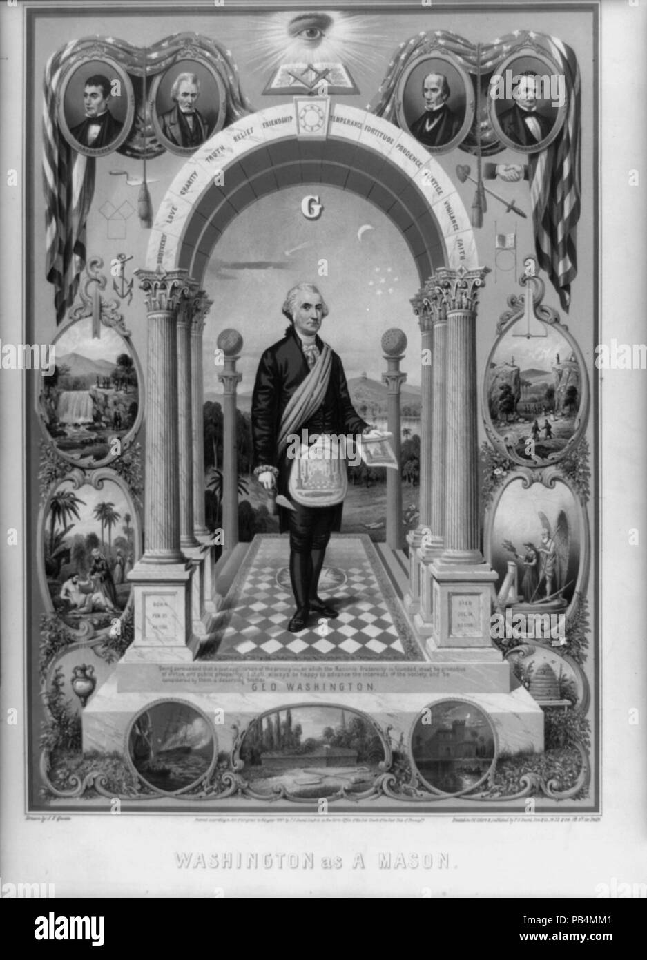 George mason history hi-res stock photography and images - Alamy