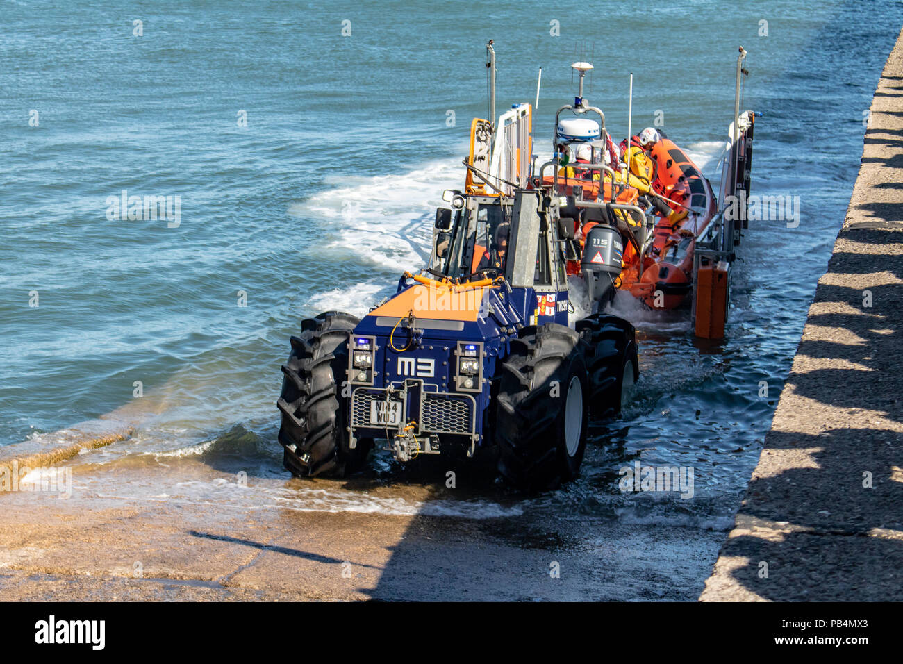 Rnli talus tractor hi-res stock photography and images - Alamy