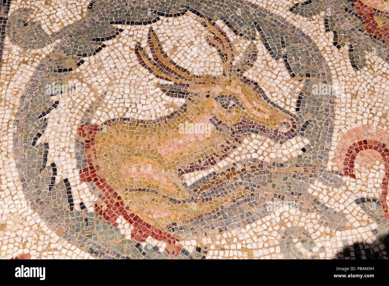 Italy Sicily Piazza Amerina Villa Romana del Casale Roman Villa Unesco ...