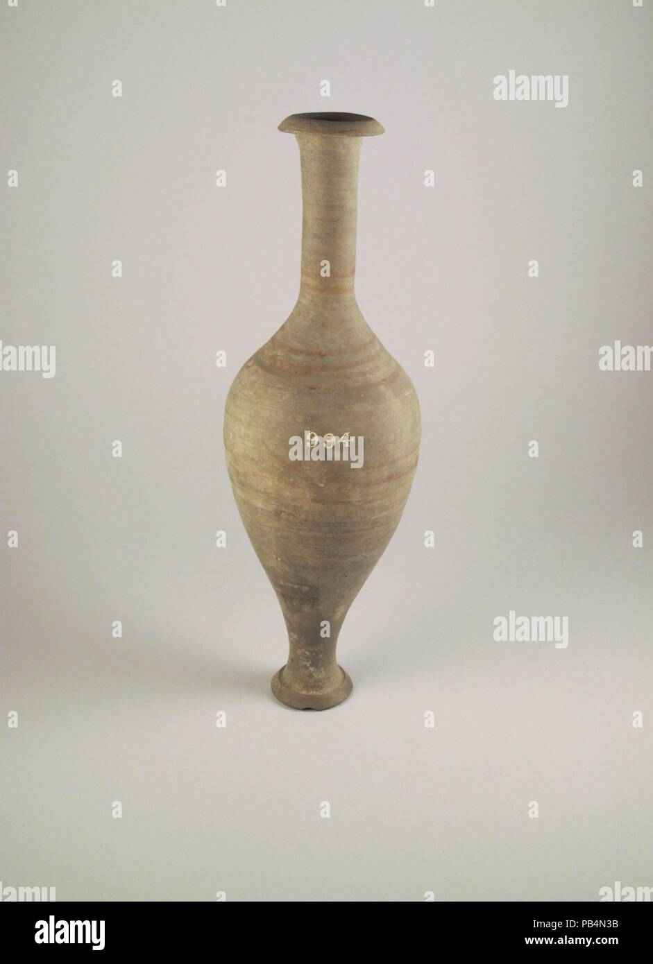 Vase, spindle-shaped. Culture: Greek. Dimensions: 9 1/16in. (23cm ...