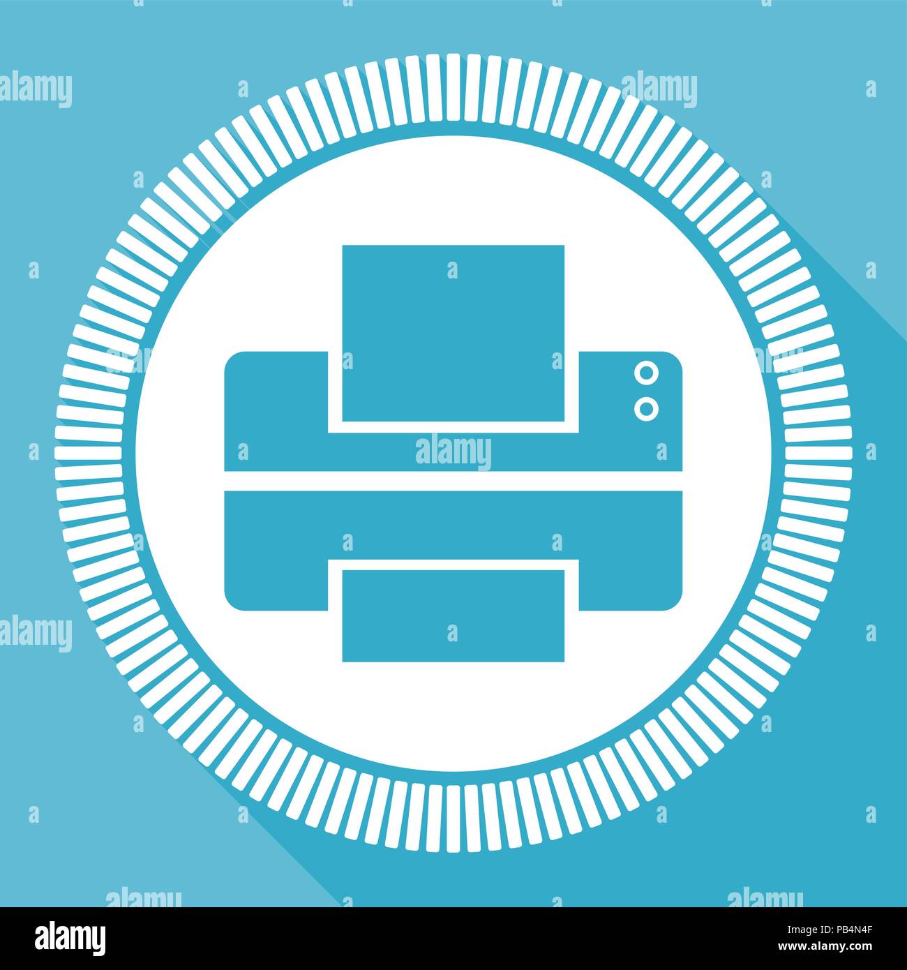 Newspaper printing machine Stock Vector Images - Alamy