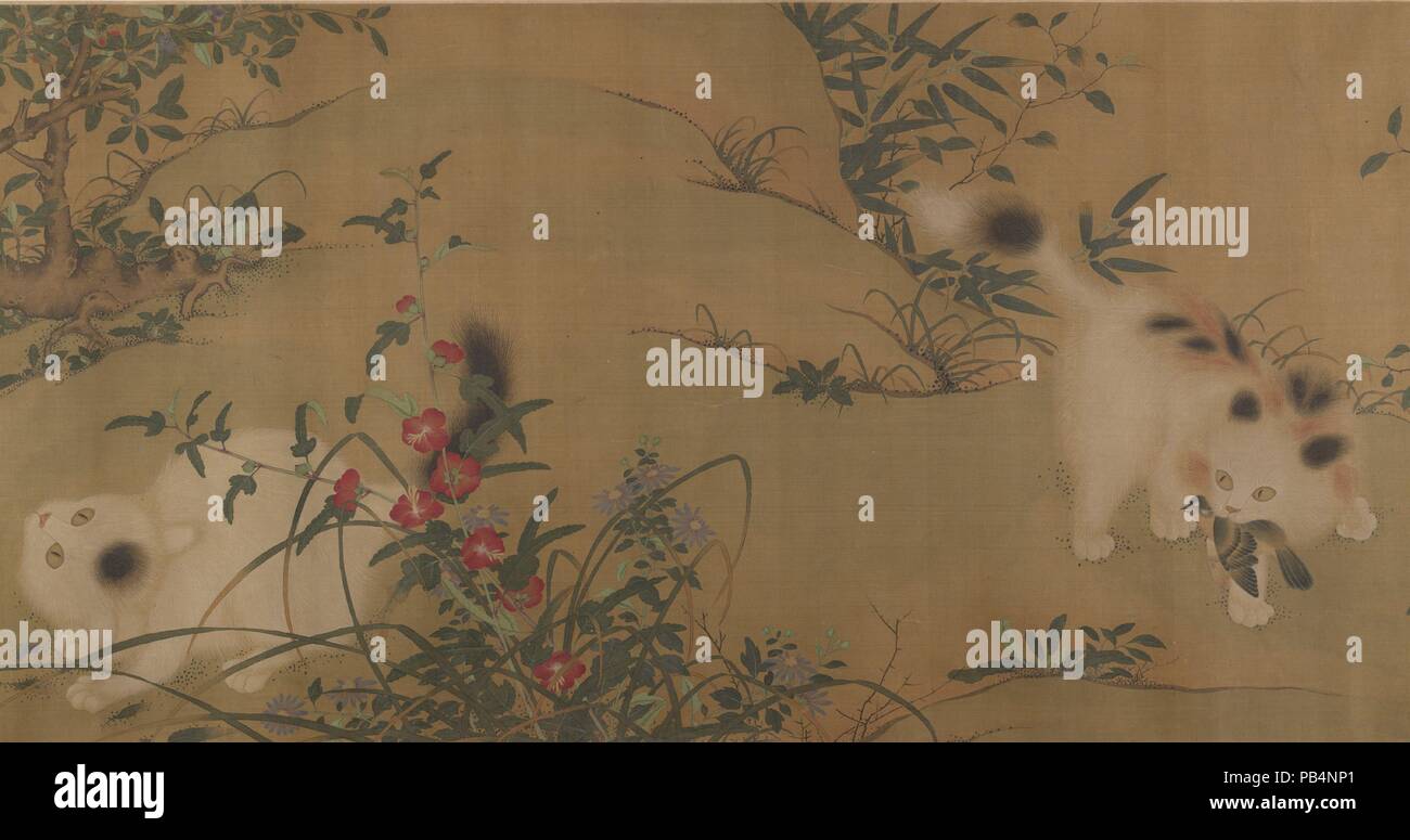 Spring Play in a Tang Garden. Artist: Unidentified Artist; Copy after ...