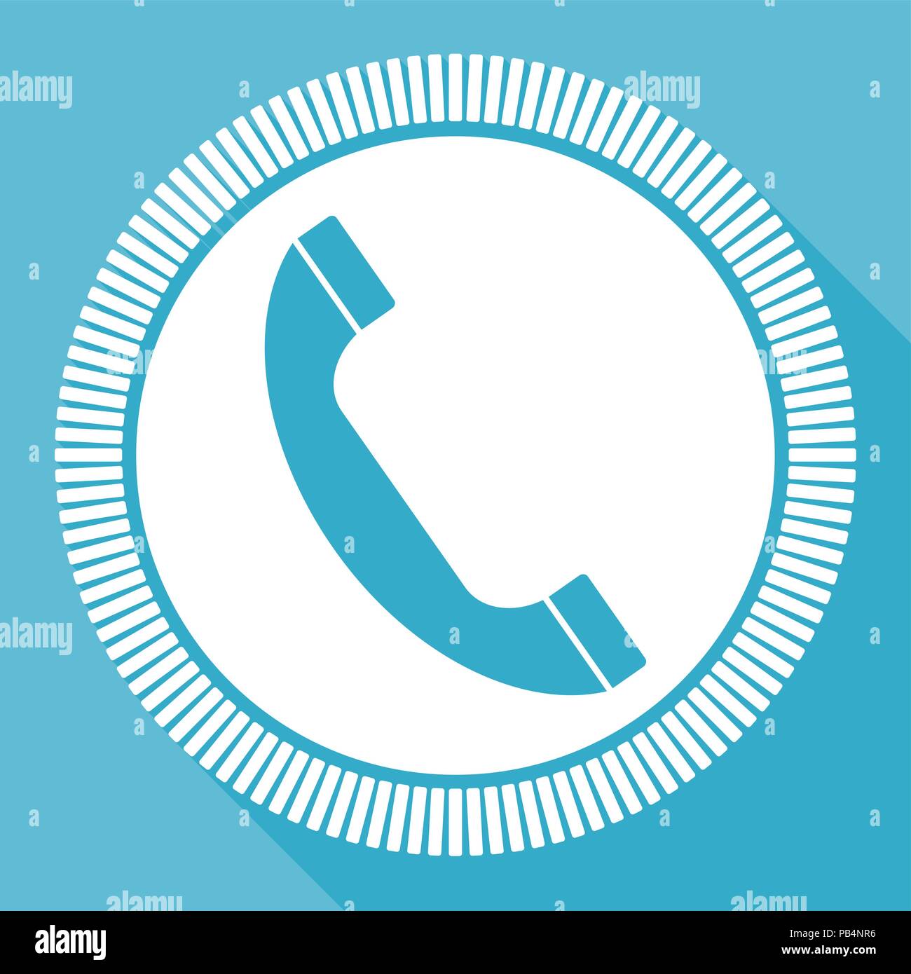 Telephone sign blue square hi-res stock photography and images - Alamy