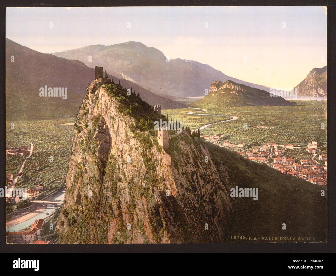 Valley sarca lake garda hi-res stock photography and images - Alamy