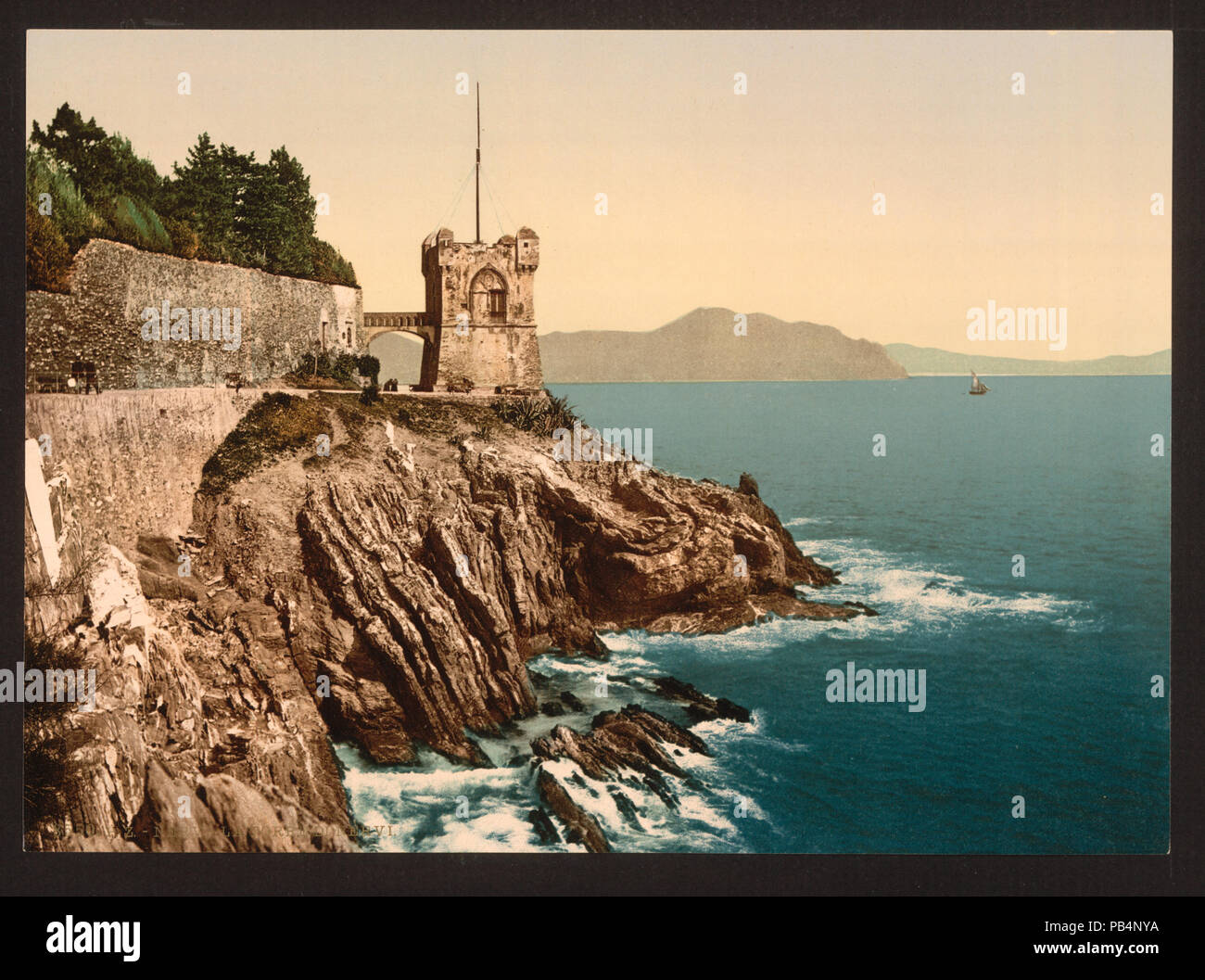 Tower nervi genoa italy hi-res stock photography and images - Alamy