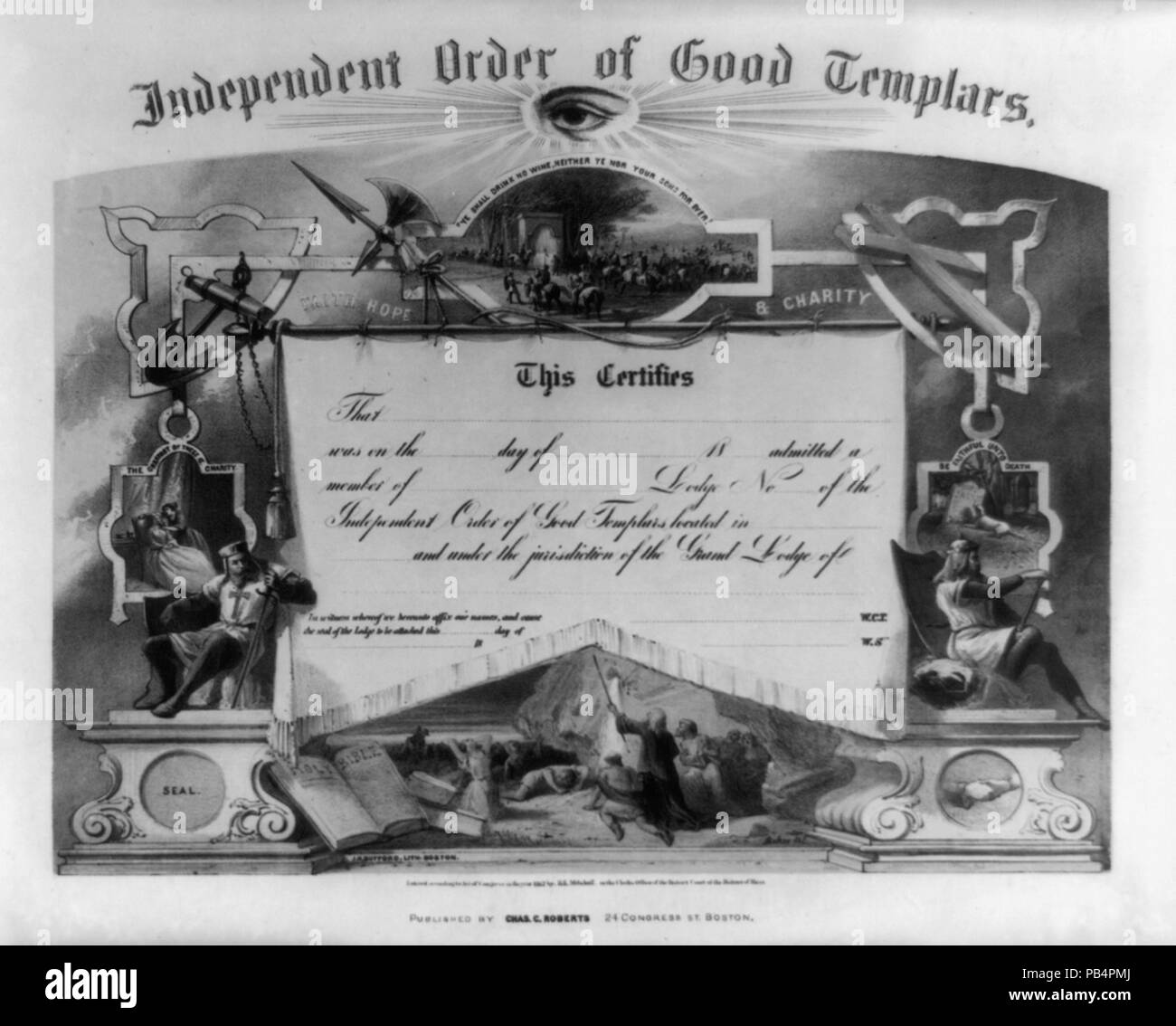 Order of the templars hi-res stock photography and images - Alamy