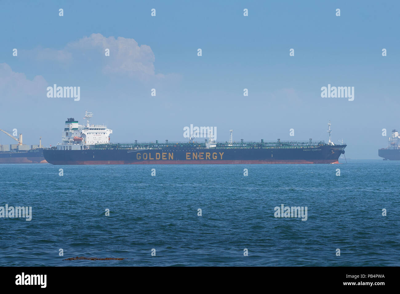 Supertanker, (Crude Oil Tanker), GOLDEN ENERGY, ENERGY CHAMPION ...