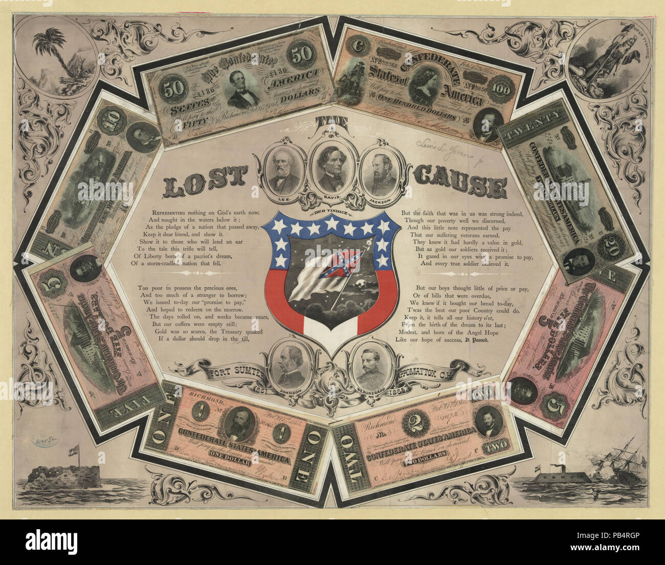 Lost cause south hi-res stock photography and images - Alamy